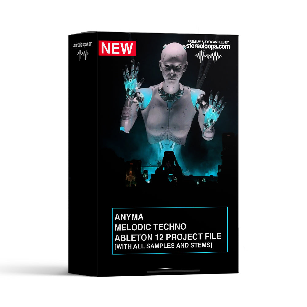ABLETON 12 ANYMA MELODIC TECHNO PROJECT FILE WITH SAMPLES AND STEMS ...